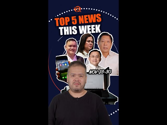 WATCH: Top 5 News Stories This Week, November 23-30