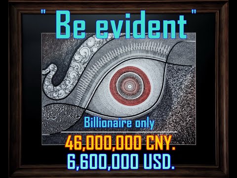 Painting - Be evident. Price 6,600,000.USD / 46,000,000.CNY / 5,800,000.EUR