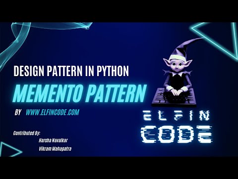 What is Memento Design Pattern in #python with Live example