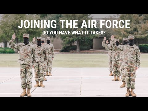 Joining the Air Force | Do you have what it takes to Aim High?