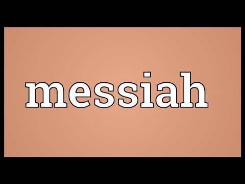 Messiah Meaning