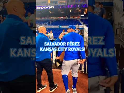 SALVADOR PÉREZ EN MIAMI | KANSAS CITY ROYALS #shortsvideo #shortsyoutube #shorts #baseball #patv