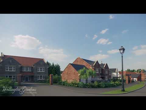 Wellington Gardens development and properties at Wynyard Park TS22 5FS