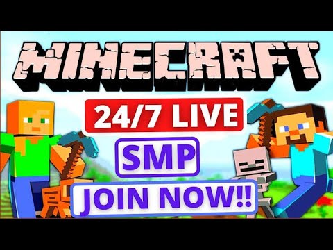 MINECRAFT SMP LIVE 24/7 ONLINE SURVIVAL | LIFESTEAL | BEDWARS | PVP #minecraft #texhnogamerz