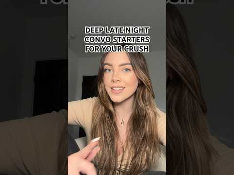 Conversation starters for your crush ???????? #datingadvice #conversation #crush