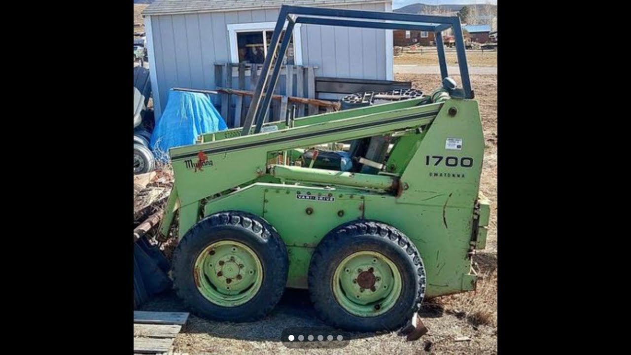 Owatonna Mustang 1700 Skid Steer Engine Swap
