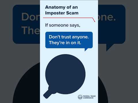 "Don't Trust Anyone" - Anatomy of an Imposter Scam