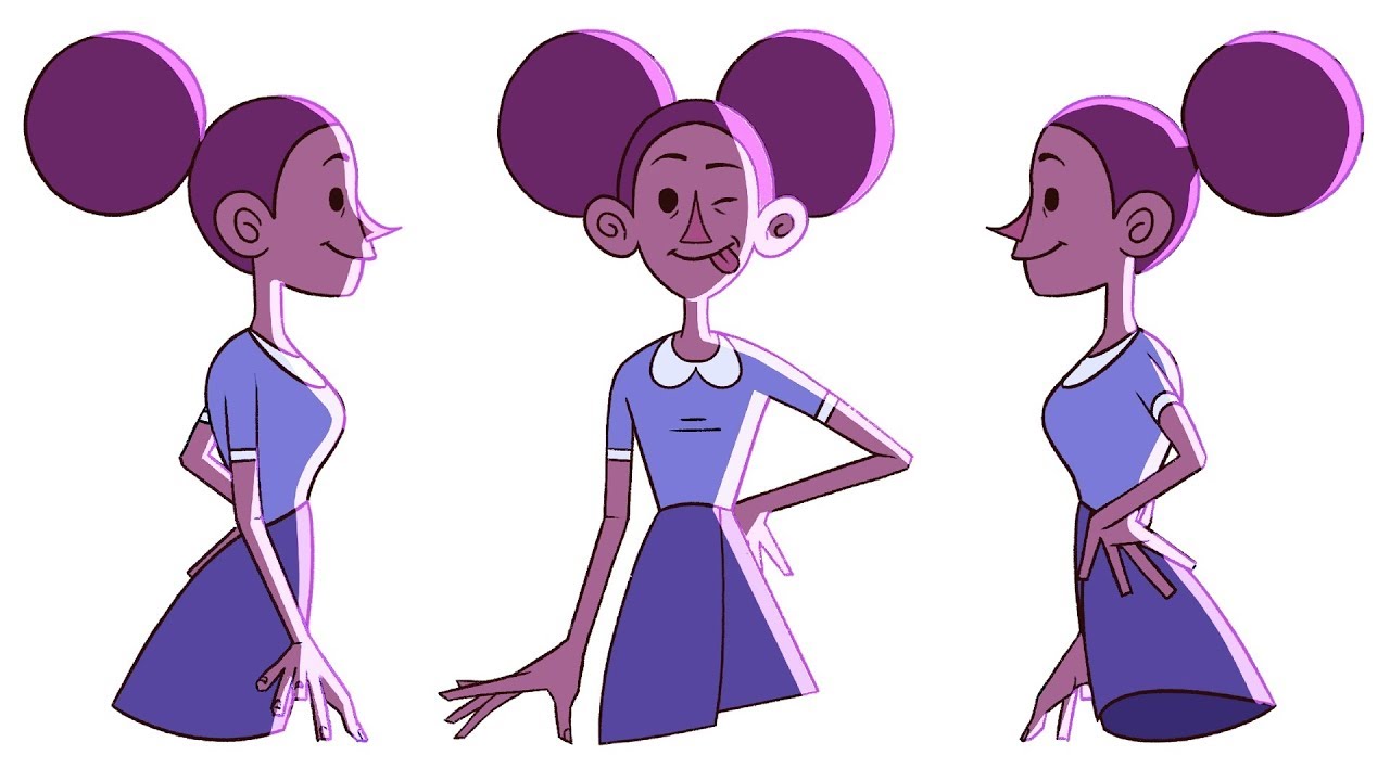 ANIMATION TIMELAPSE | Character Turnaround