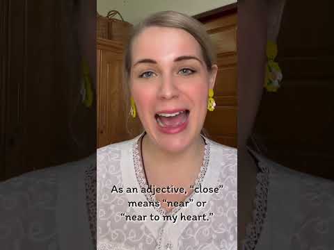Close vs. Closed: a lesson on these two adjectives