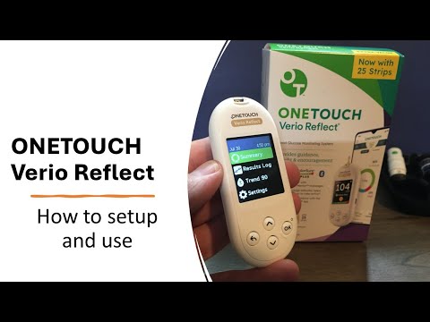 ONETOUCH Verio Reflect how to setup and use