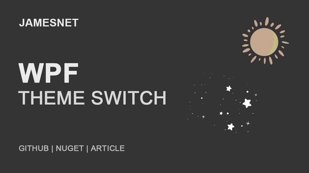🚀 WPF로 ThemeSwitch 버튼 만들기 | 시작부터 실행까지 + 코드공유! 💡