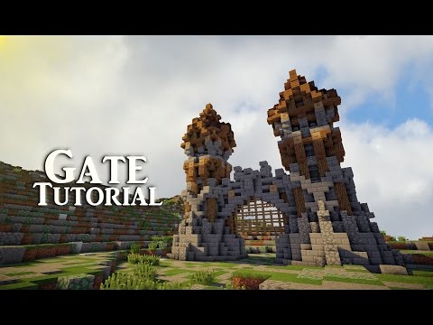 Minecraft Medieval Gate [DOWNLOAD] Minecraft Project