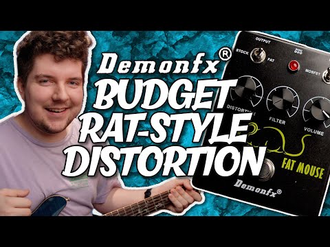 Demon FX DemonFx Fat Mouse Distortion Fuzz Electric Guitar | Reverb