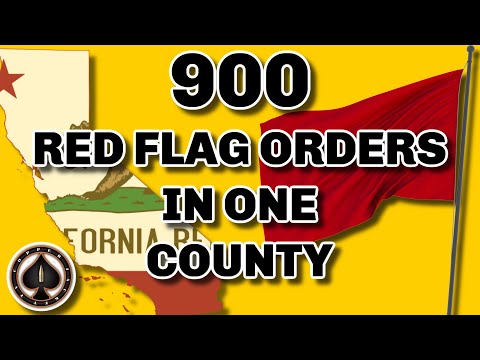 900 Red Flags Issued In ONE County In California