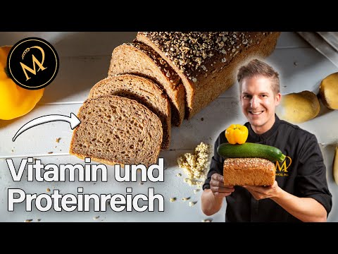 Quinoa Gemüsebrot - Gesundes Vollkornbrot mit viel Vitaminen und Proteinen