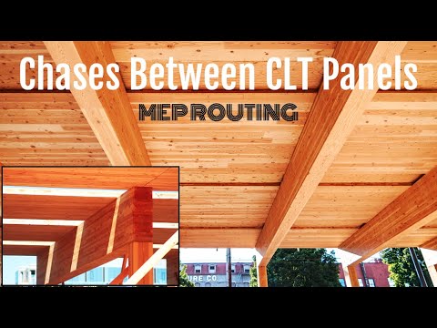 Chases Between CLT Panels: Benefits & Design Steps