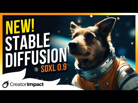 NEW Stable Diffusion XL0.9 is out. Here's how you use it!