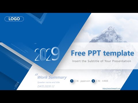 Year-end work summary PPT templates🔥Free Template🔥