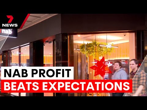 National Australia Bank posts solid first-half results | 7NEWS