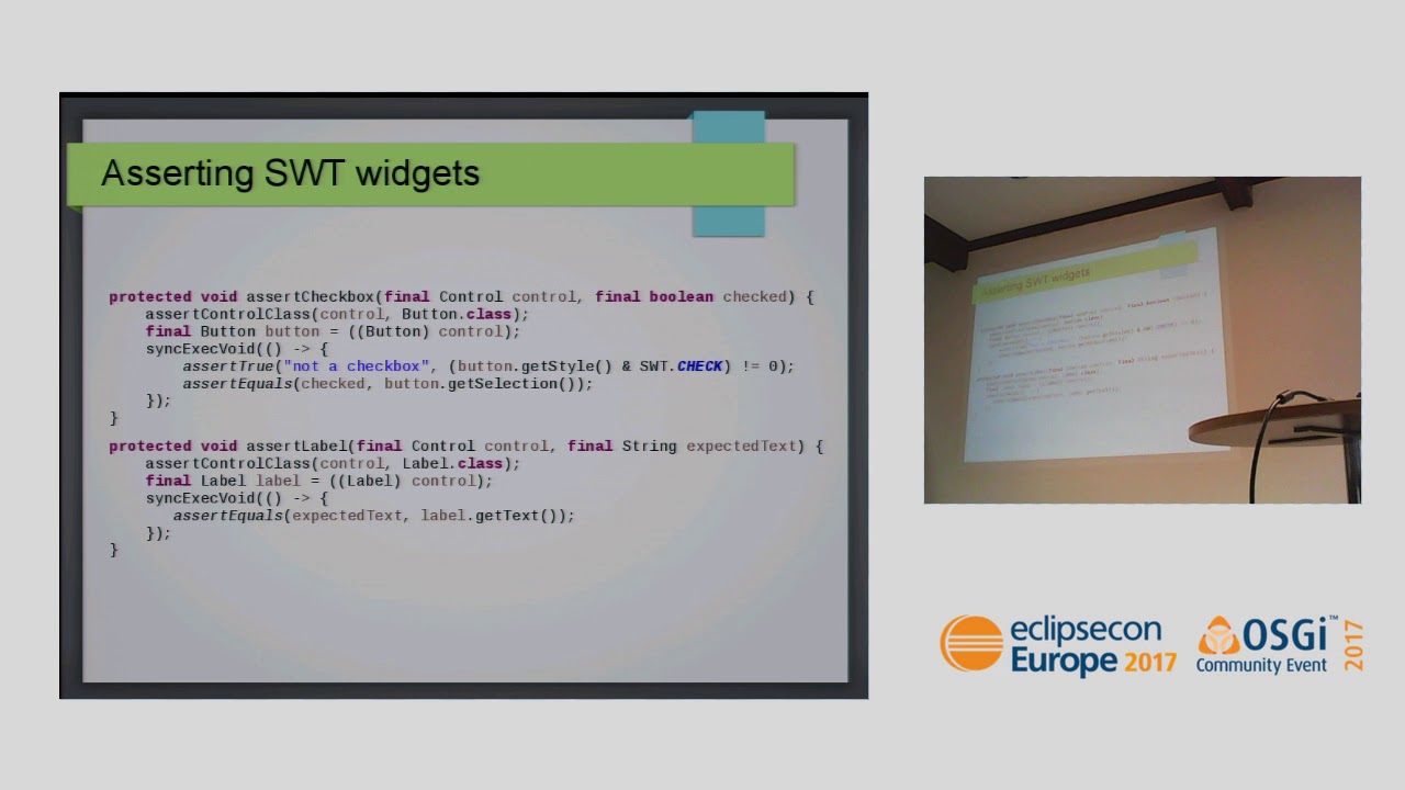 Testing Eclipse plug-ins: Tips & Tricks