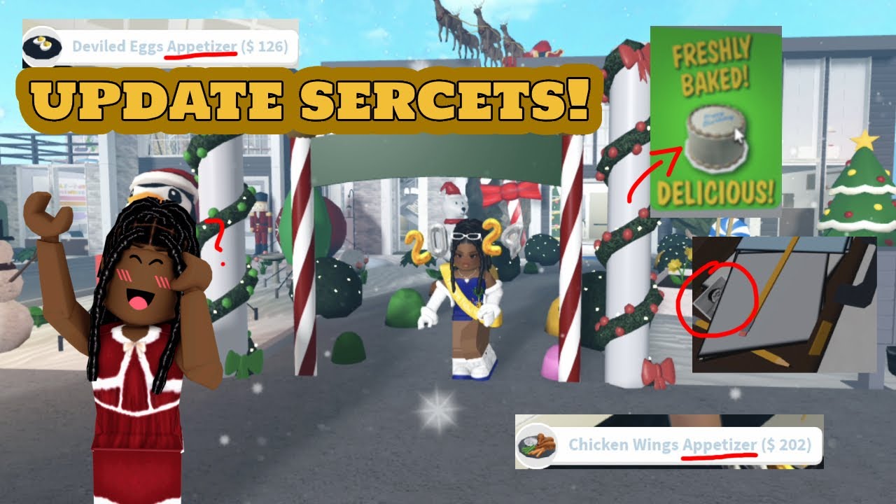 2024 NEW YEARS BLOXBURG SECRETS (Roblox Bloxburg)