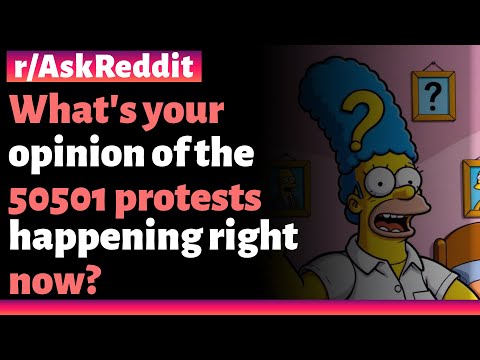 r/AskReddit | What's your opinion of the 50501 protests happening right now?