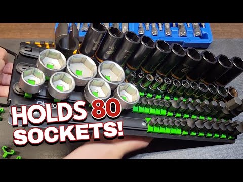 ORGANIZE Up To 80 Sockets In Your Toolbox With This Socket Tray @TonyTheTechnician 🧰