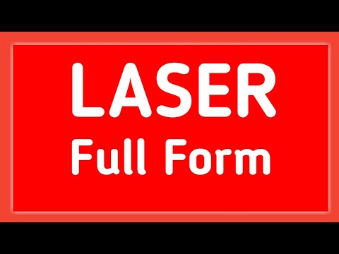 What is the full form of LASER - LASER mining
