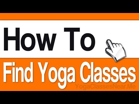 Find A Yoga Class Near Me - Yoga Places Around You