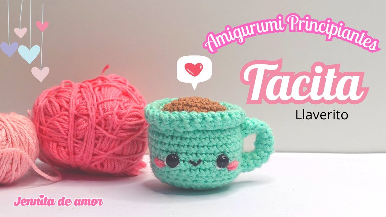 ¡MUY FACIL¡💕 TACITA Para PRINCIPIANTES 💕paso a paso -1 Parte Amigurumi- Cursos Principiantes