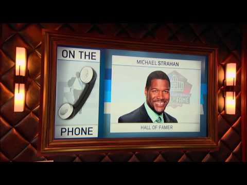 Pro Football HOFer Michael Strahan Talks New York Giants Football - 11/14/16