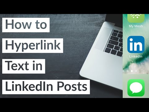 How to Hyperlink Text in LinkedIn Posts 2022