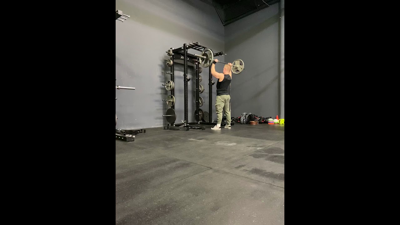 155 x 8 Overhead Press
