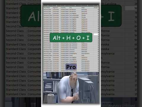Auto Fit Excel Columns in Seconds! π₯ Excel Shortcut You NEED to Know #Excel #excelfunction #excel