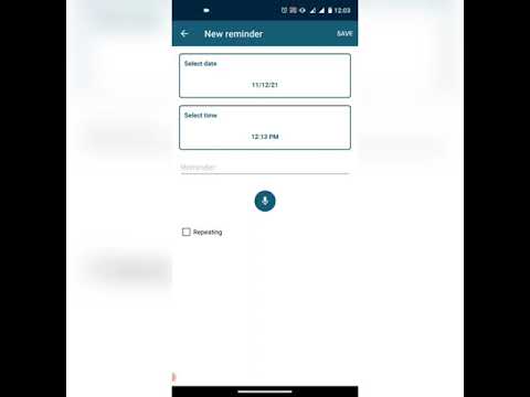 Simple Reminder App