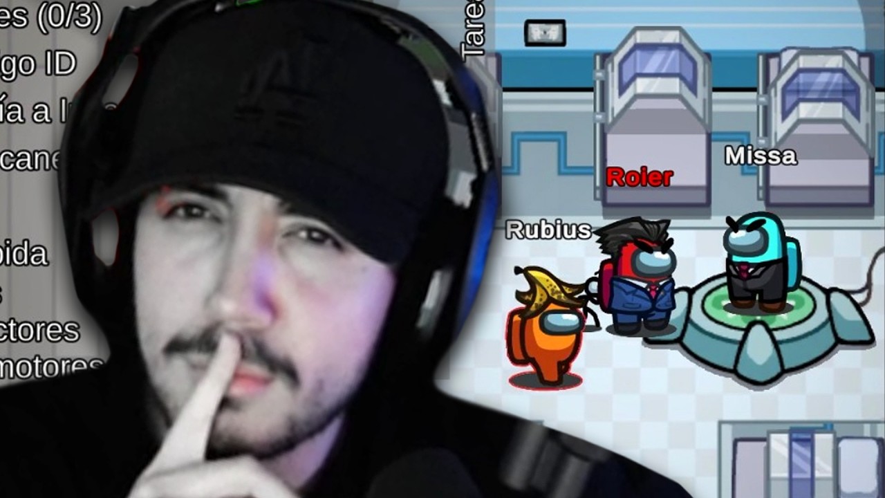 ROIER JUEGA A AMONG US CON AMIGOS !!