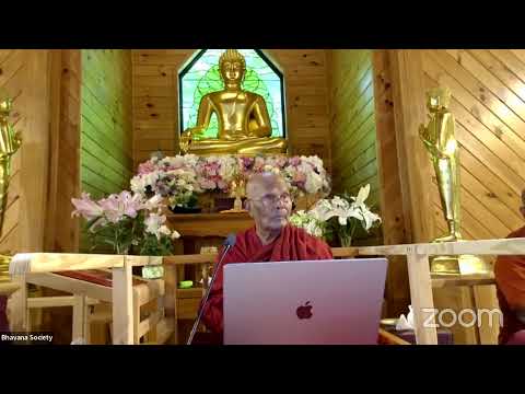 Bhavana Society Monastic Retreat 2024 - Day 3 - Bhante G: Guided Meditation and Dhamma Talk
