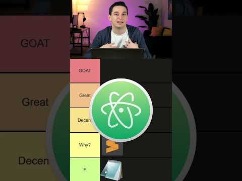 Best Code Editor? | Programming Tier List