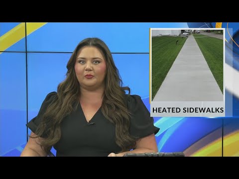 Permit clears way for anti-ice sidewalk