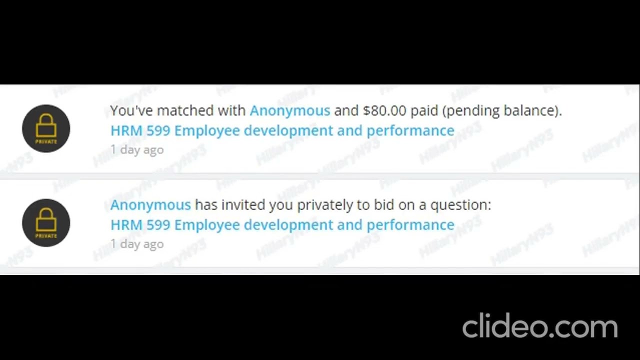 Studypool invite bidding