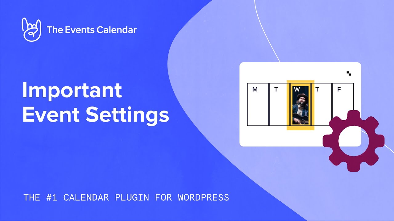 Important Event Settings