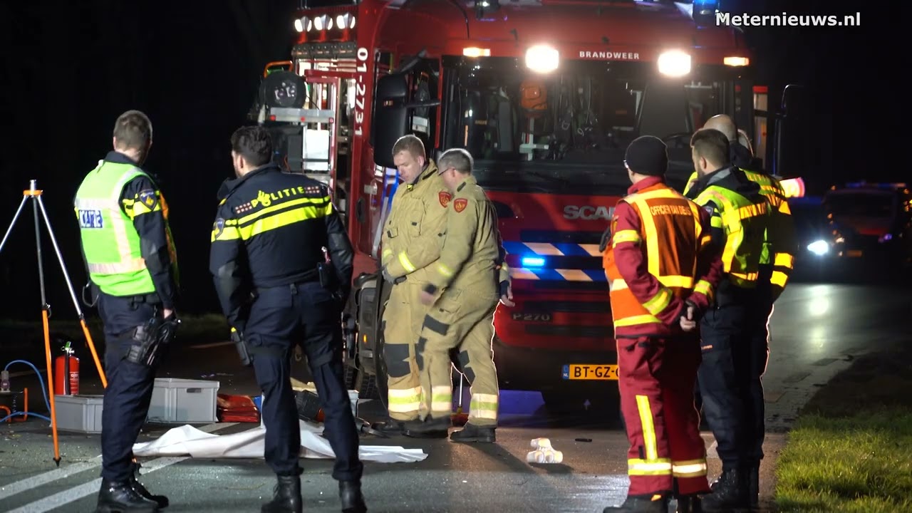 Dodelijk ongeval in Vlagtwedde(Video)