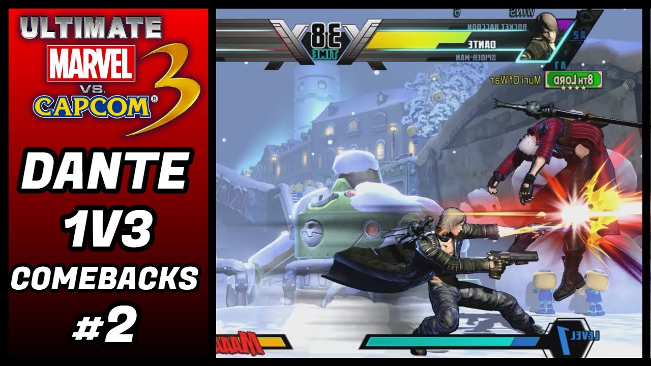 UMVC3 - DANTE COMEBACK COMPILATION 2!