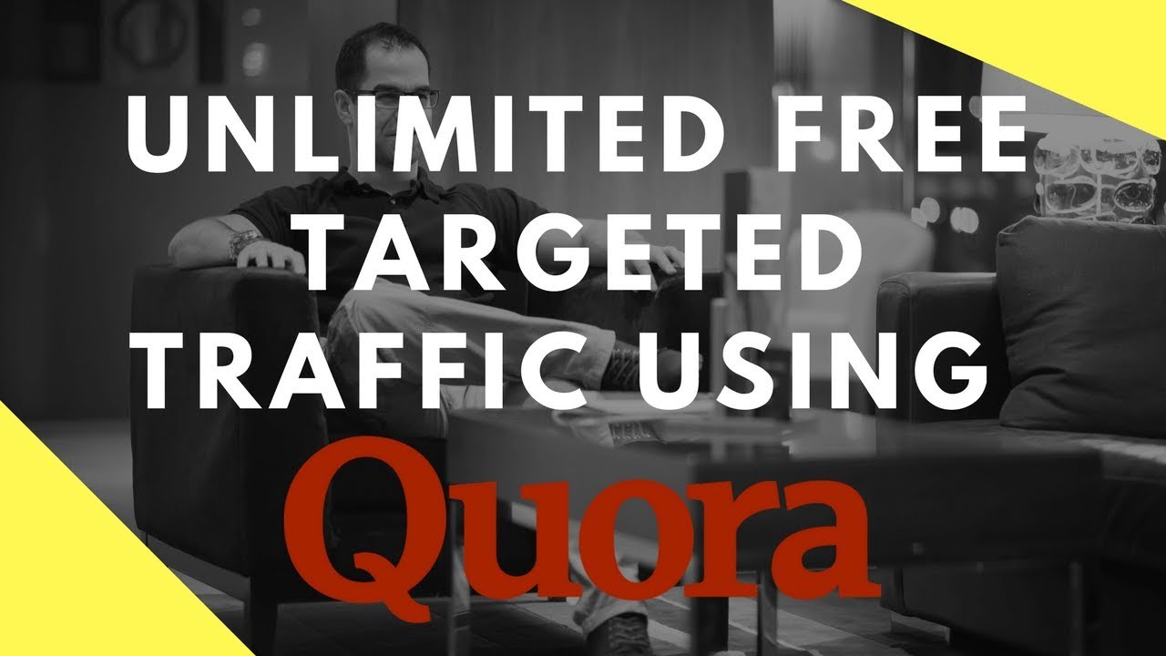 Quora Traffic - 5min Free Marketing Method Tutorial