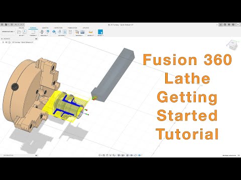 Fusion 360 Lathe Tutorial