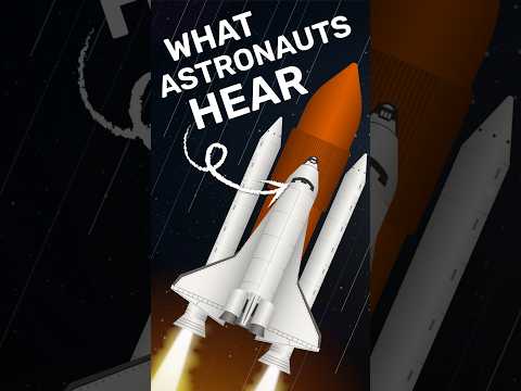 What Does Launching on the Space Shuttle Actually Sound Like? #thoughtshot #spacetravel