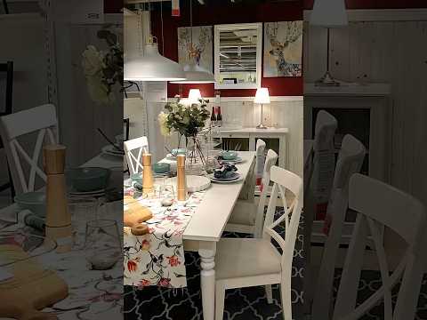 Ikea Finds: traditional dining set display ☝️see above for link to full video 📽️