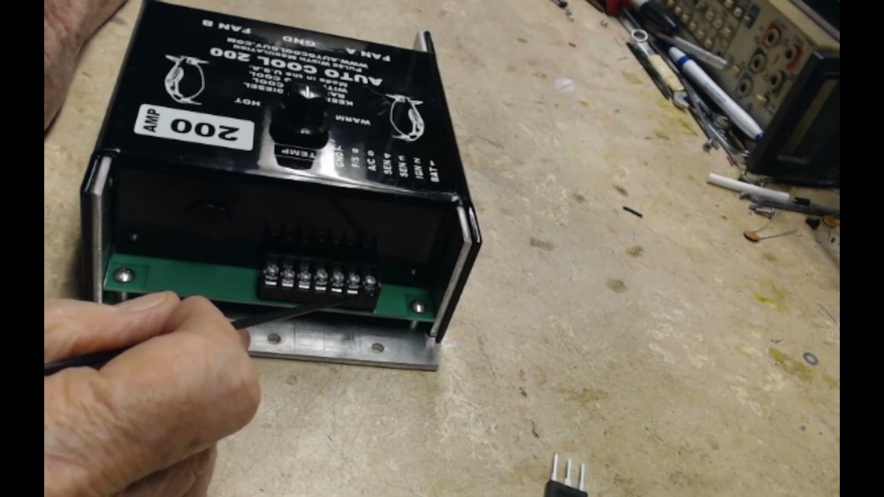 AUTO COOL 200 FROM THE AUTO COOL GUY - SOLID STATE PWM NO RELAYS!