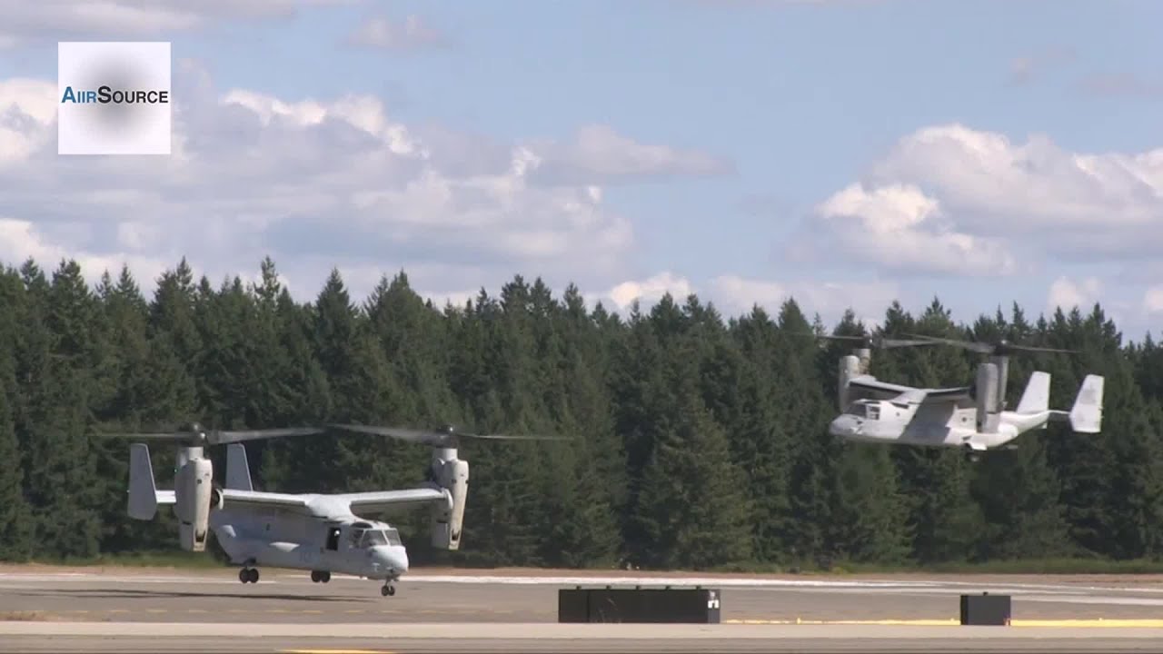 MV-22 Osprey - Marine Medium Tiltrotor Squadron (VMM) 161 Deployment For Training (DFT) Exercise