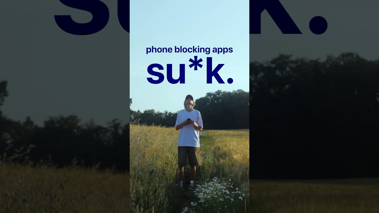Don’t use phone blocking apps!
